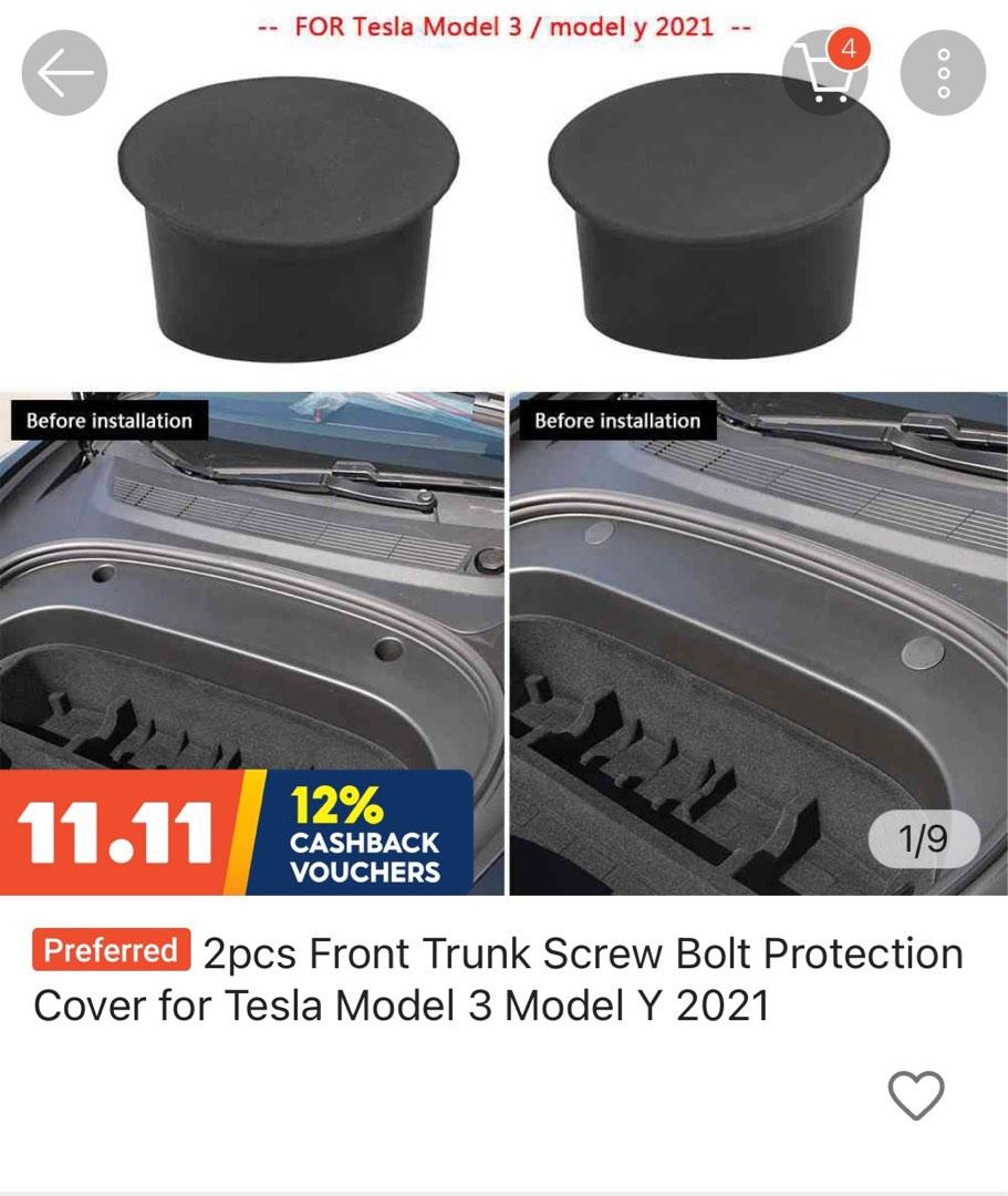 Tesla Model 3 (2021) front trunk cap, Car Accessories, Accessories on ...