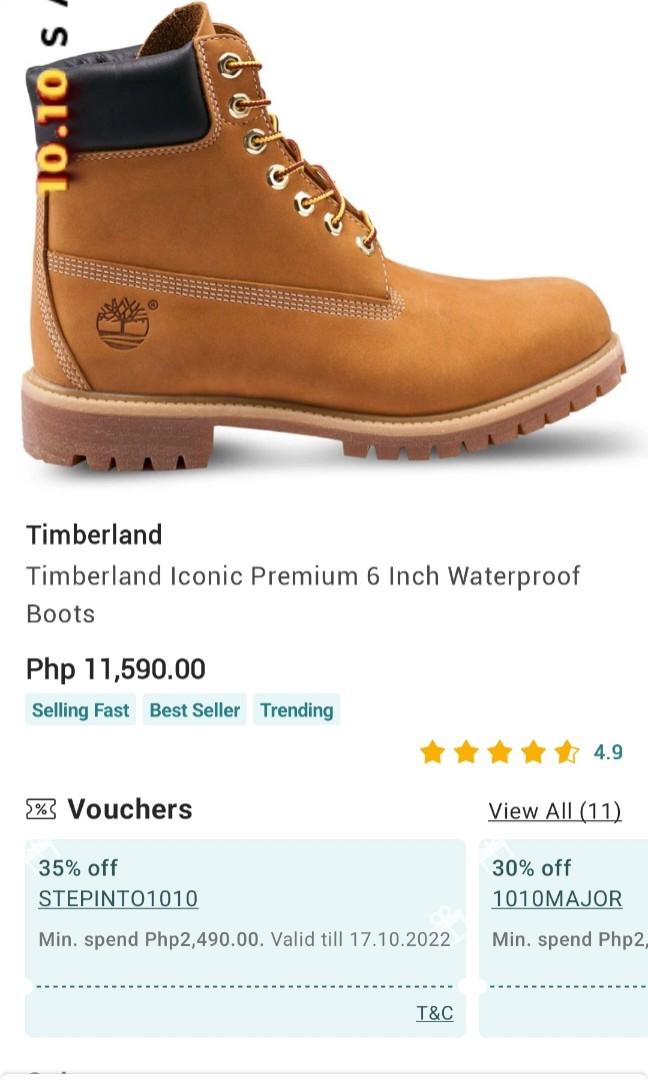 Timberland Iconic Premium 6, Women's Fashion, Footwear, Boots on Carousell
