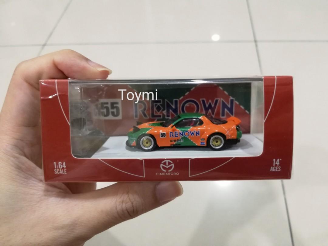 Time Micro 1/64 Mazda RX7 Pandem Renown with figure, Hobbies & Toys ...