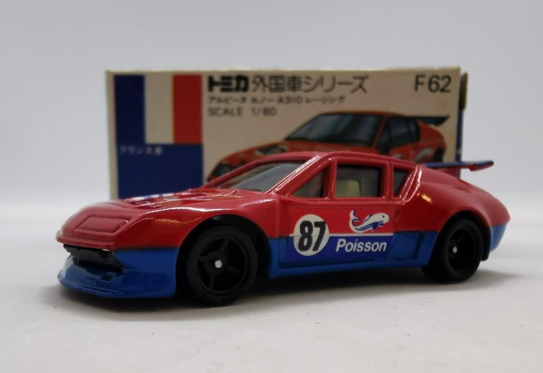 Tomica F62 Alpine Renault A310 Racing Tomy, 興趣及遊戲, 玩具 & 遊戲類 - Carousell