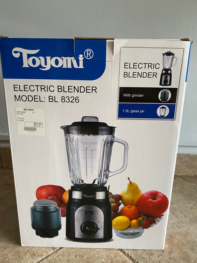 Toyomi Electric Blender ( model BL 8326), TV & Home Appliances, Kitchen ...