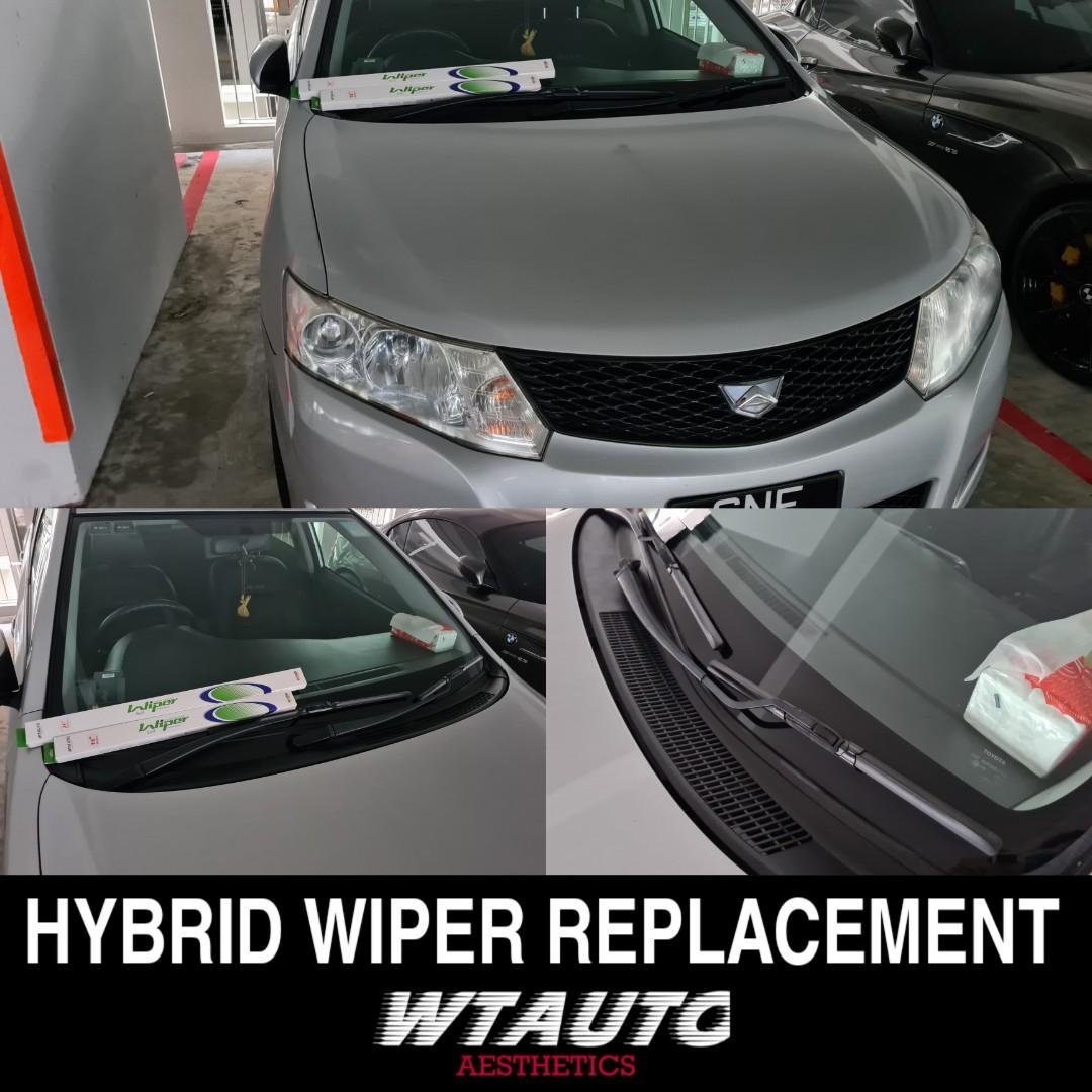 Toyota Windshield Wiper Replacement Axio Allion CHR Bb 86 Altis Vios ...