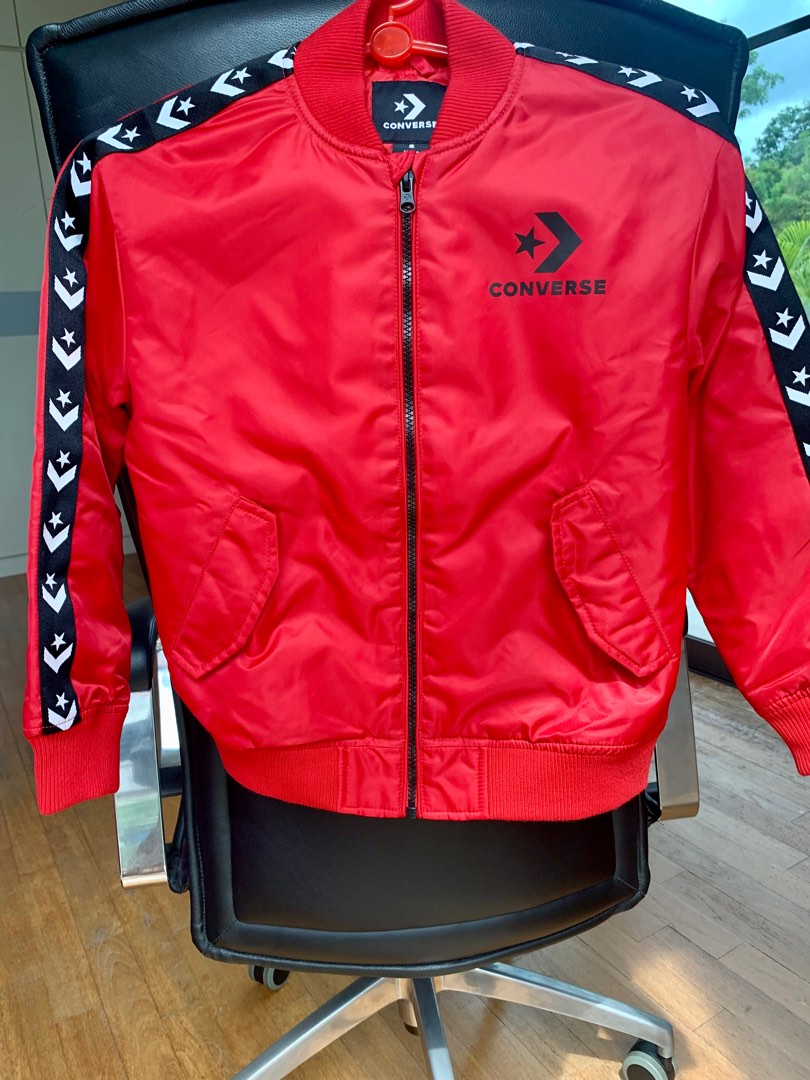 Trendy Converse Jacket, Babies & Kids, Babies & Kids Fashion on Carousell