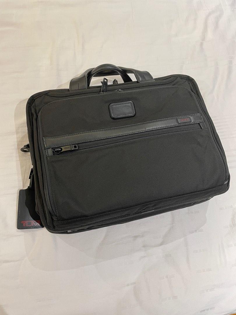 Tumi Alpha 2 Organizer Brief Ballistic Nylon, Men's Fashion, Bags, Briefcases on Carousell