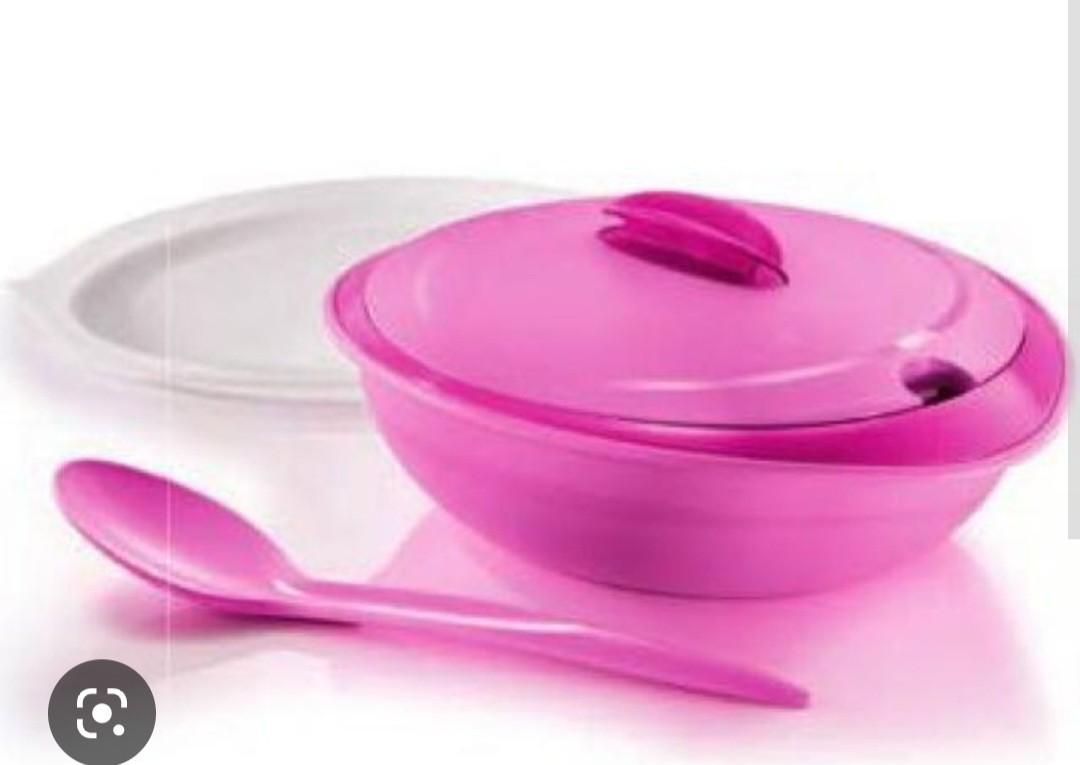 Tupperware Insulated Server 1.5l with spoon, Furniture & Home Living ...