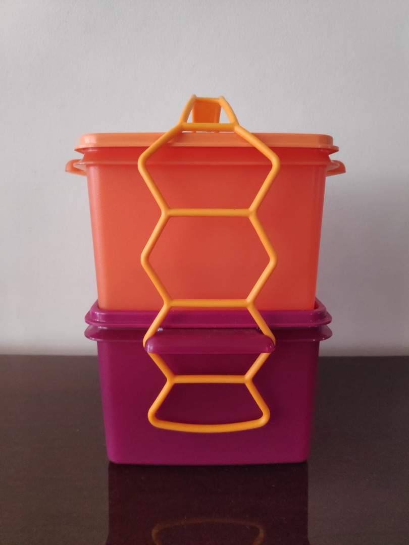 Tupperware Stackable Lunchboxes, Furniture & Home Living, Kitchenware ...