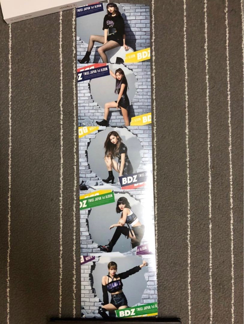 Twice BDZ Press Release Mini Poster, Hobbies & Toys, Memorabilia & Collectibles, K-Wave on Carousell