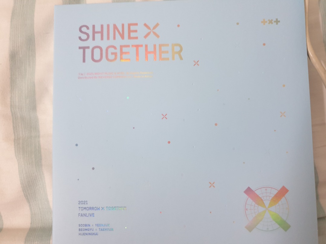 TXT shine x together digipack, Hobbies & Toys, Memorabilia ...