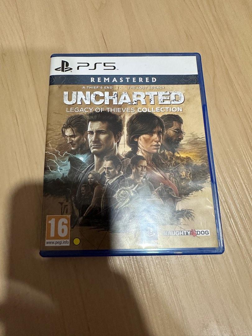 Uncharted Legacy of Thieves Collection PS5, Video Gaming, Video Games ...
