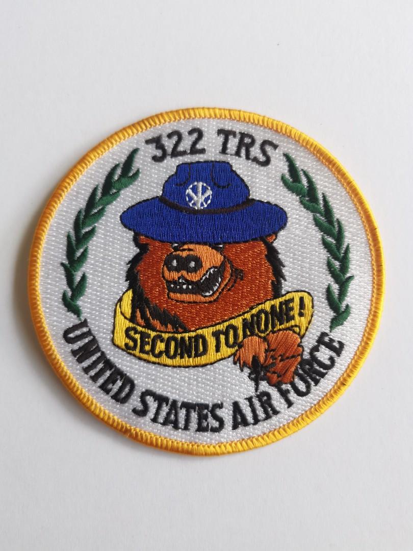 USAF 322nd TRS patch, Hobbies & Toys, Collectibles & Memorabilia ...