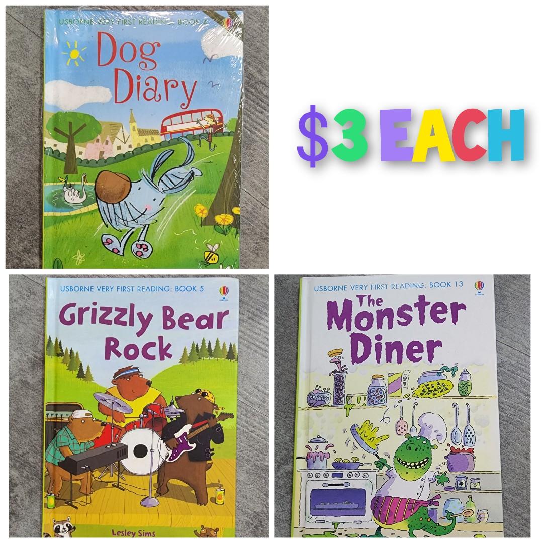 Usborne Very First Reading, Hobbies & Toys, Books & Magazines, Children ...