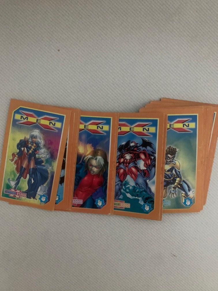 Vintage X-Men cards, Hobbies & Toys, Memorabilia & Collectibles ...