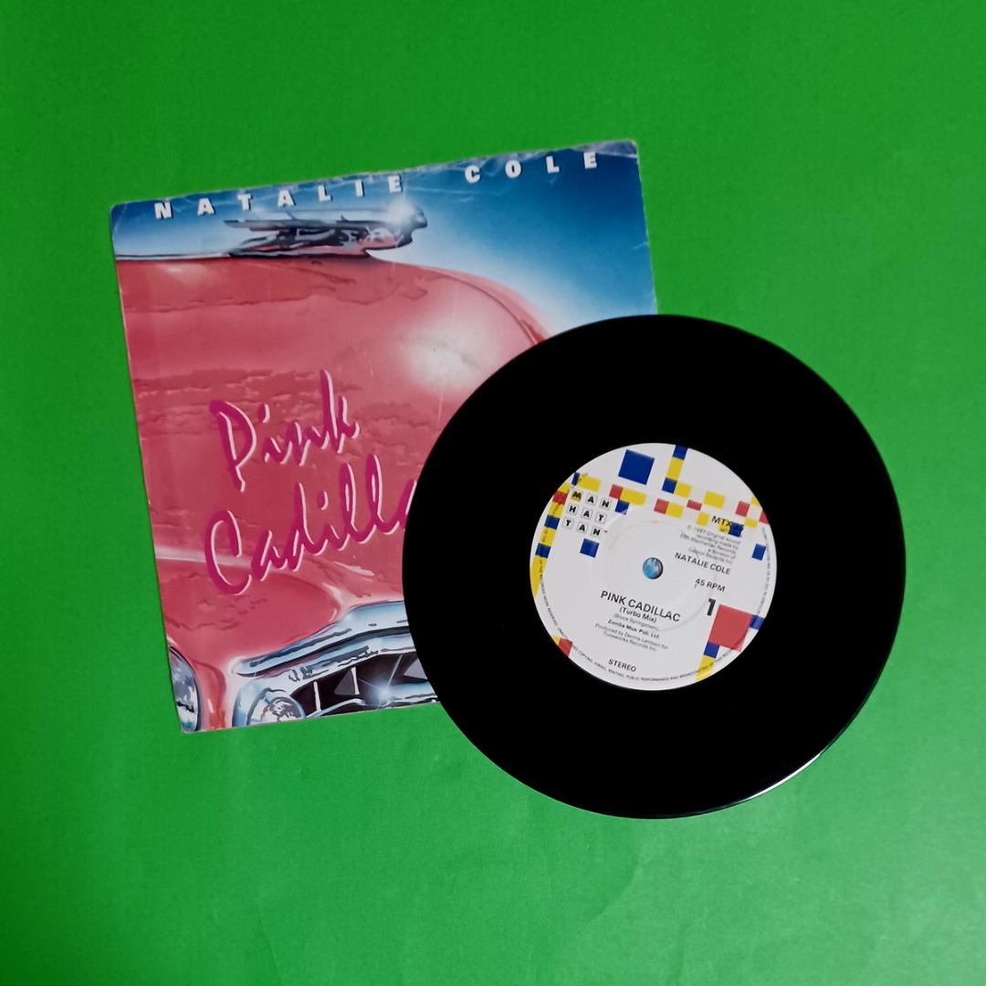 [Vinyl 7"] Natalie Cole – Pink Cadillac, Hobbies & Toys, Music & Media ...