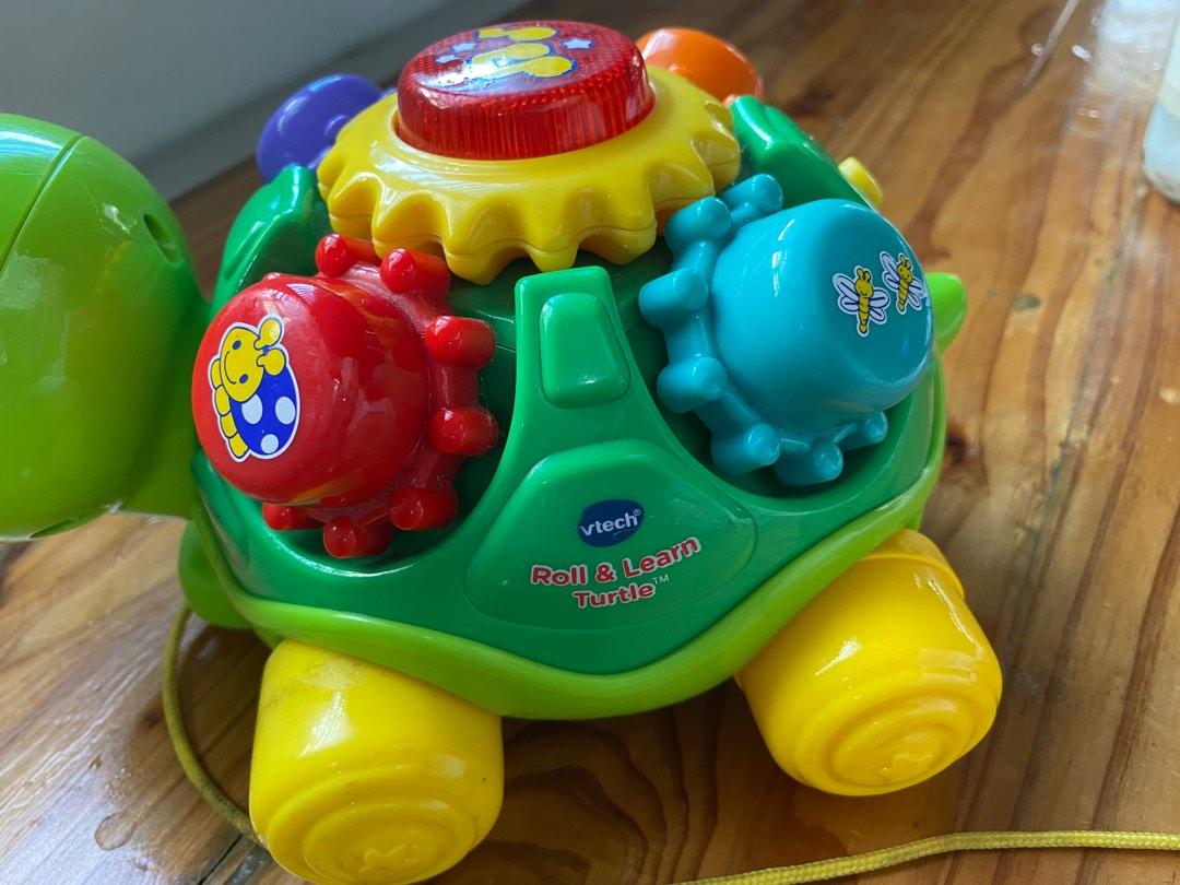 Vtech Roll and Learn Turtle, Babies & Kids, Infant Playtime on Carousell