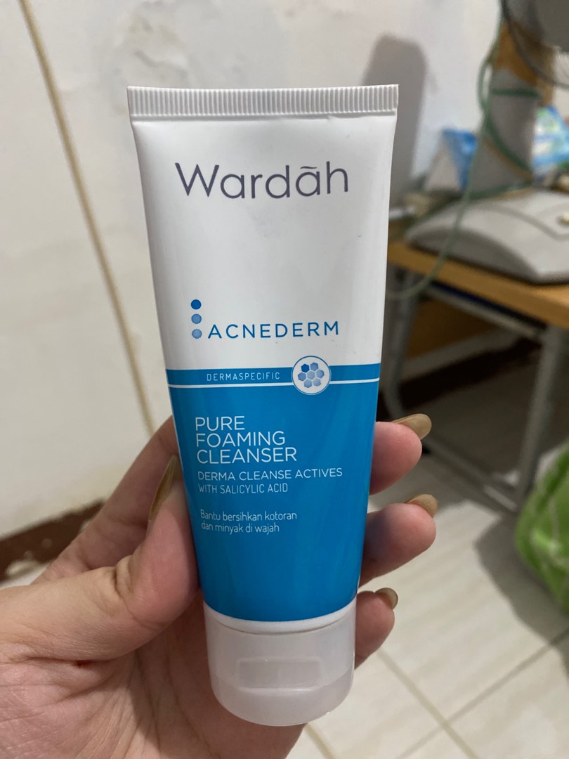 WARDAH ACNEDERM SABUN CUCI MUKA, Kesehatan & Kecantikan, Kulit, Sabun ...