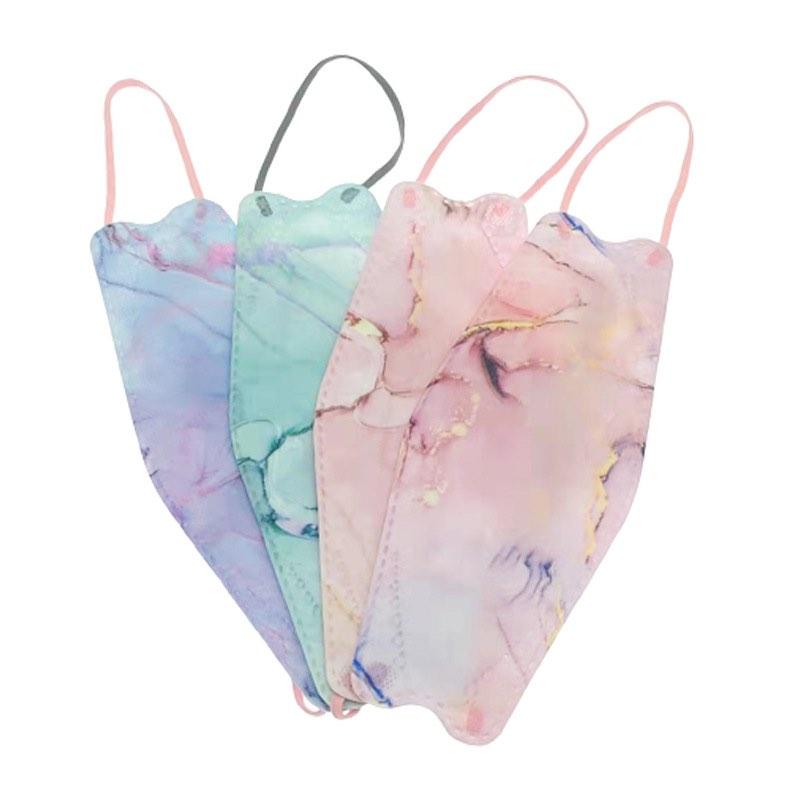 Water colour mask KF94 mask pattern mask pink mask cute mask pretty ...