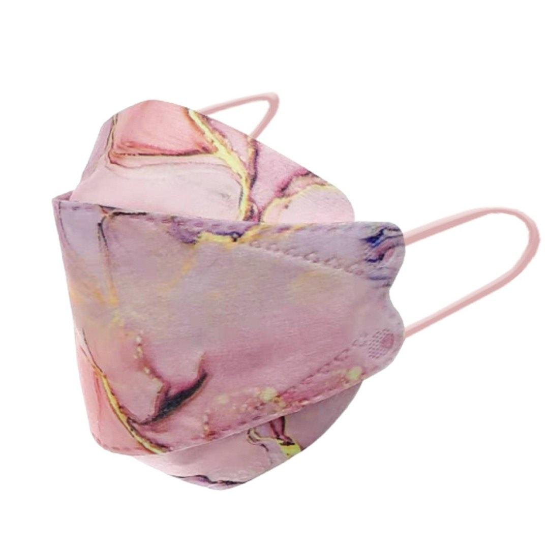 Water colour mask KF94 mask pattern mask pink mask cute mask pretty ...