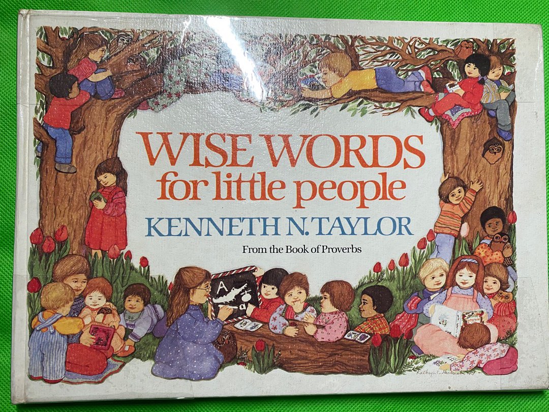 WISE WORDS FOR LITTLE PEOPLE | FROM THE BOOK OF PROVERBS, Hobbies ...