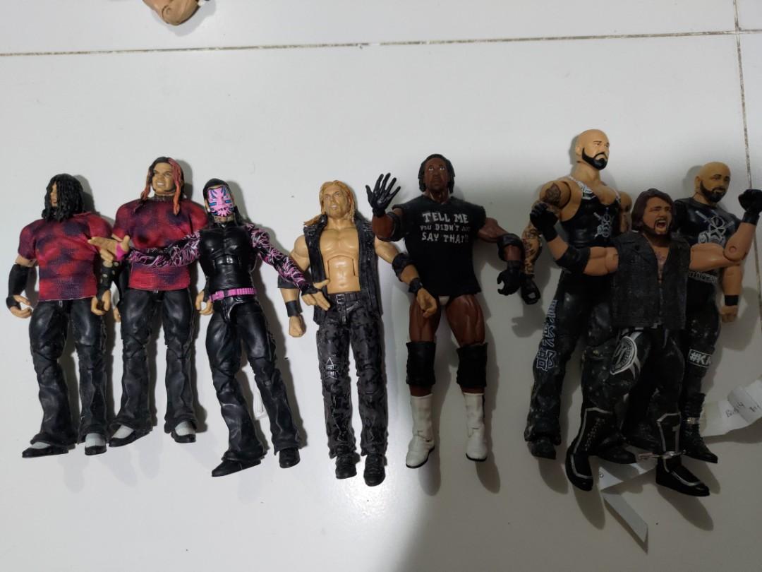 Wwe the brood hardys jeff hardy edge booker t aj style good brothers ...