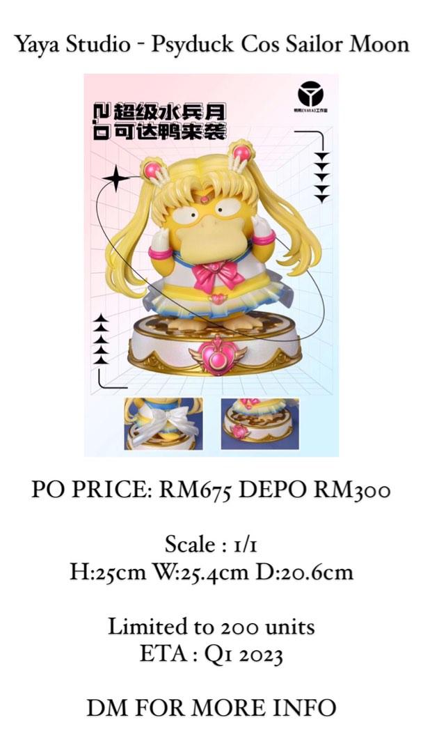 Yaya Studio - Psyduck Cos Sailor Moon, Hobbies & Toys, Toys & Games on Carousell