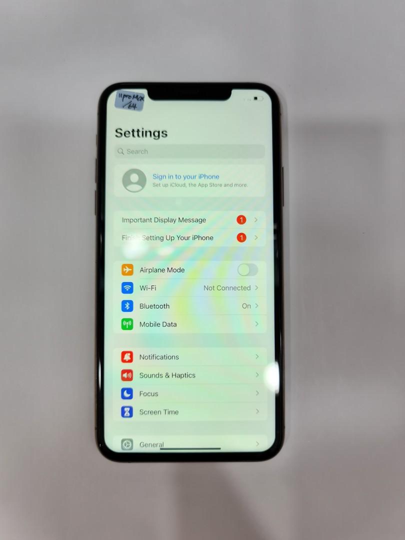 11 Pro Max 64GB (Important Display Message), Mobile Phones & Gadgets ...