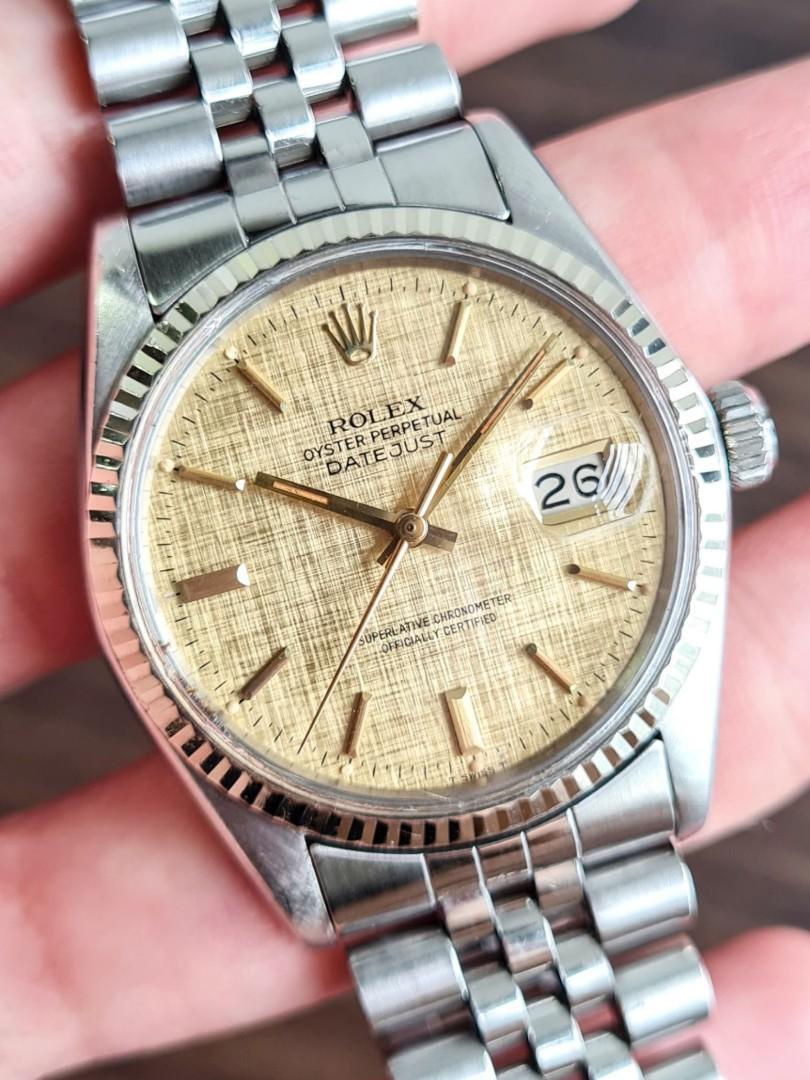 1979 Papers Rolex Oyster Perpetual Datejust 16014 Automatic Vintage ...
