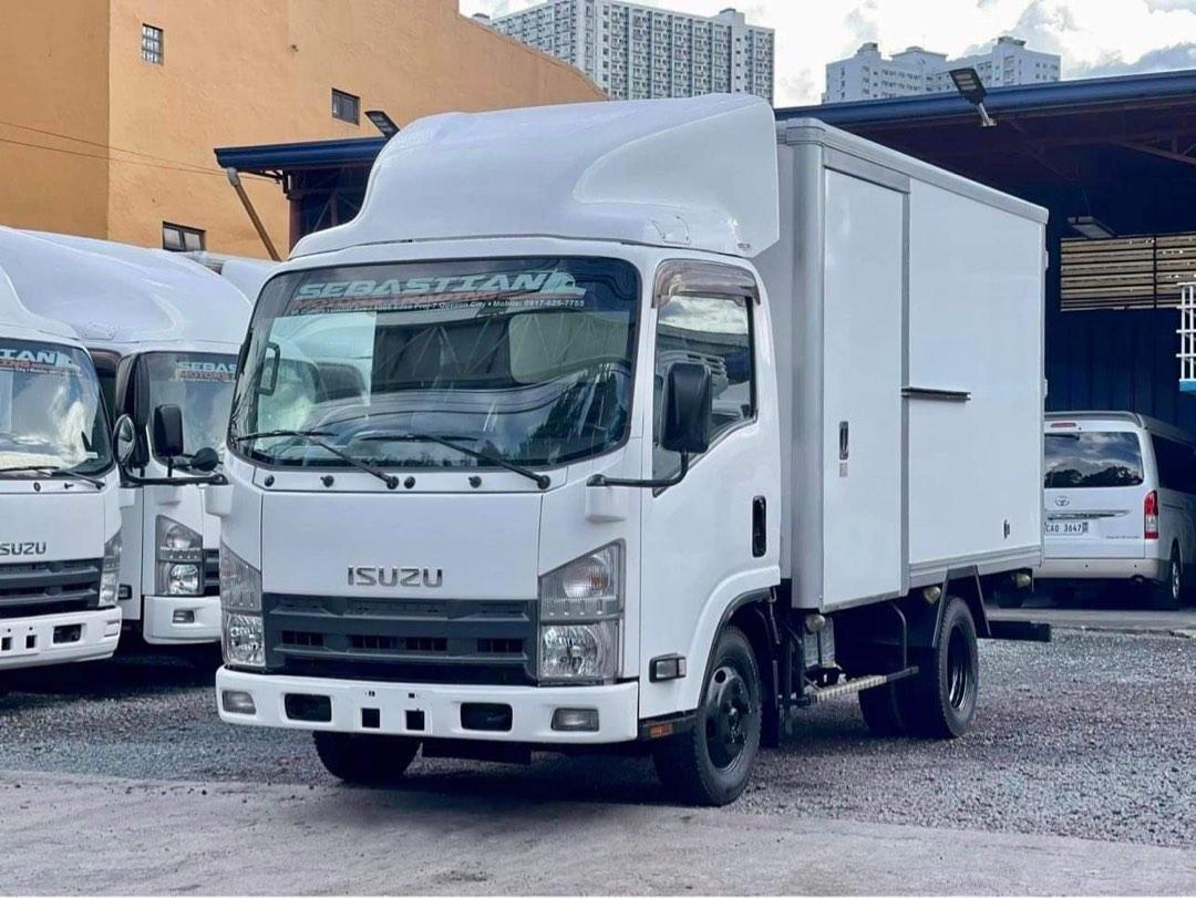 2021 Isuzu Elf Insulated Closed Van 12.5ft N-Series with side door ...