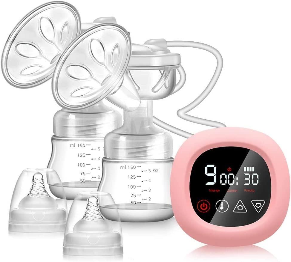 [2212] Electric Breast Pump, NEKAN Double Breast Pumps Portable Dual ...