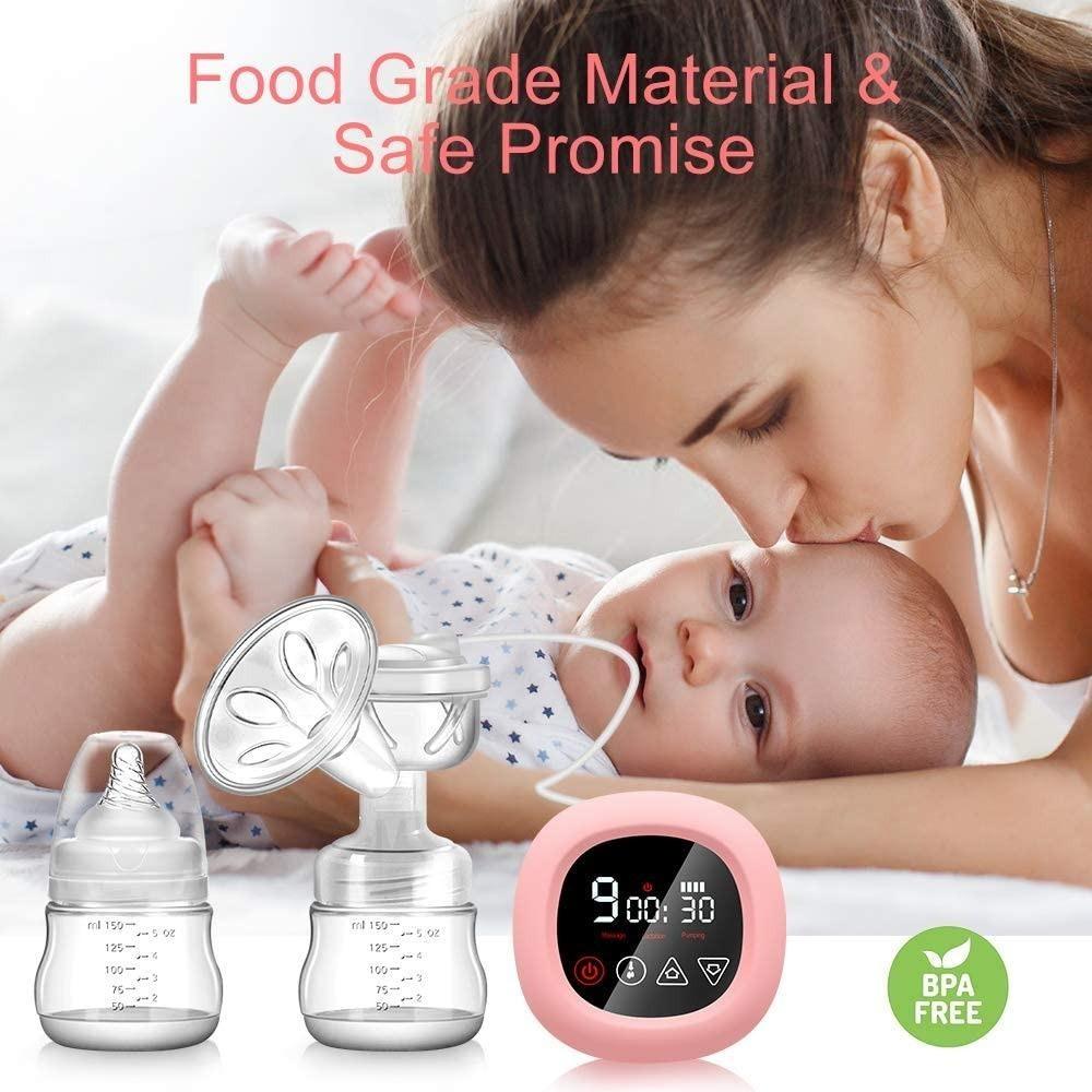 [2212] Electric Breast Pump, NEKAN Double Breast Pumps Portable Dual ...