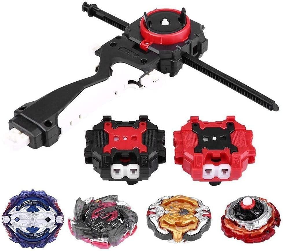 [2444] Spinning Gyro Toy, 6 In1 Burst Set Toys Spinning Top Dreidel Toy ...