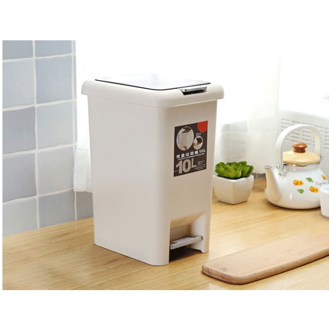 2 Way Dustbin Premium Plastic Waste Bin MMZ0251, Furniture & Home ...
