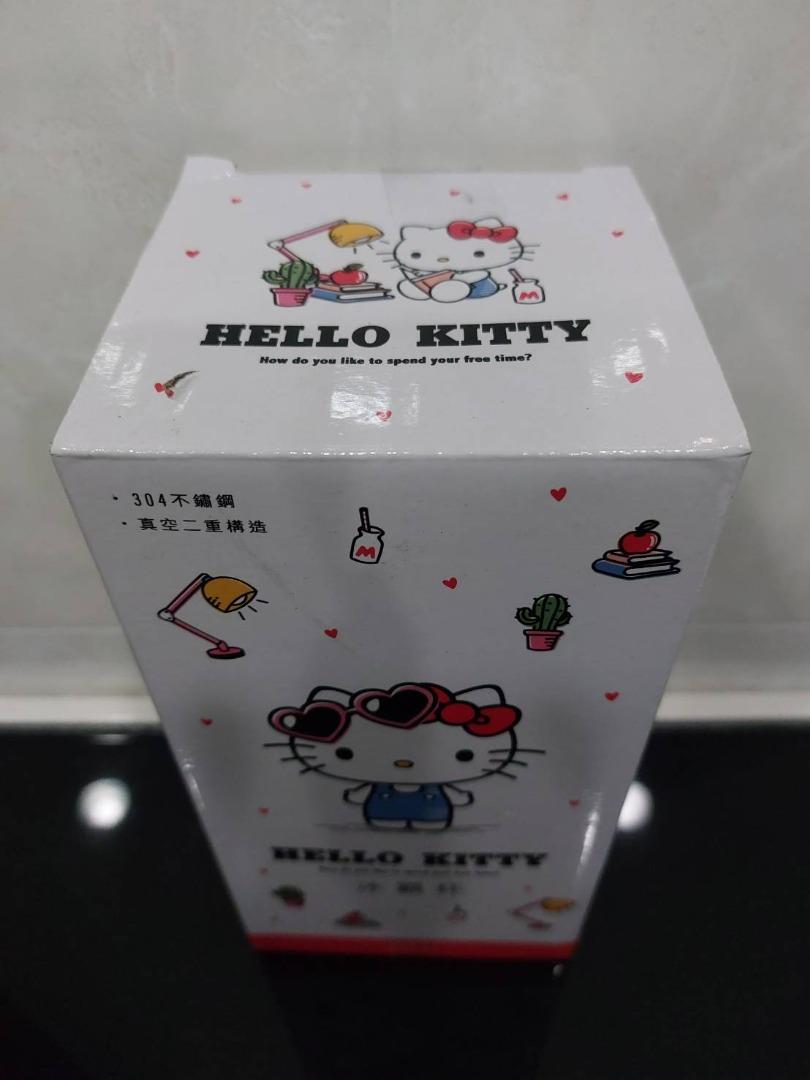 全新 正版授權 雷標 三麗鷗 (Hello Kitty) 冰霸杯 內膽 304 外層201 不鏽鋼 900mL 保冷保溫 Bingba Cup inner tank 304 outer ...