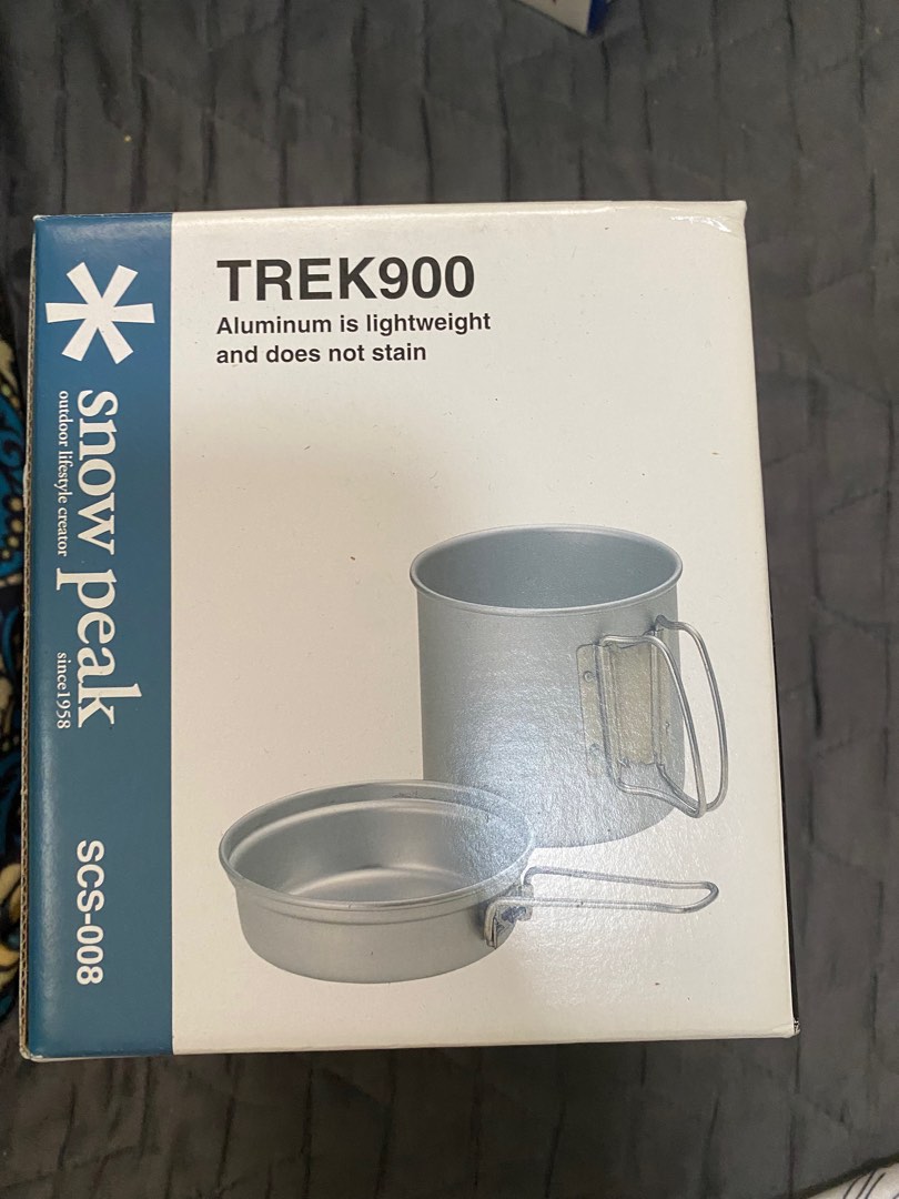 清貨 現貨 Snow Peak Trek 900 Aluminium Cookset 鋁煲 SCS-008, 運動產品, 行山及露營 - Carousell
