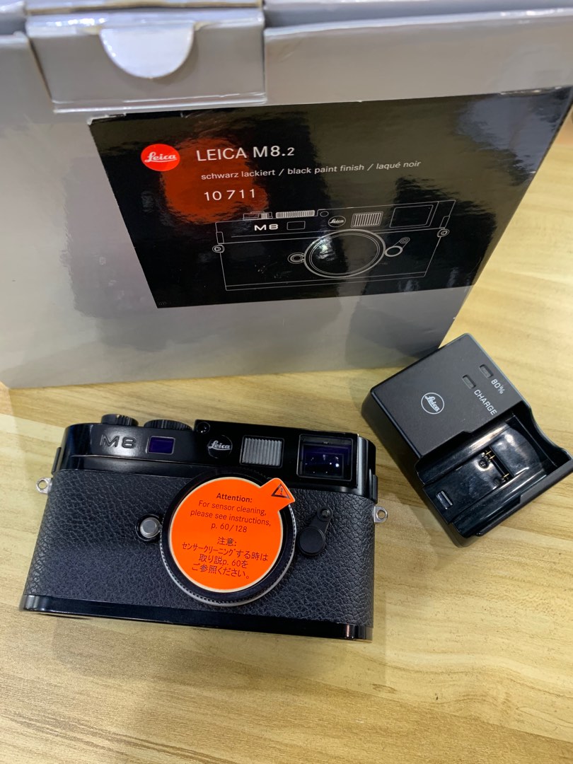 靚仔少露銅 Leica M8.2 black paint CCD, 攝影器材, 相機 - Carousell