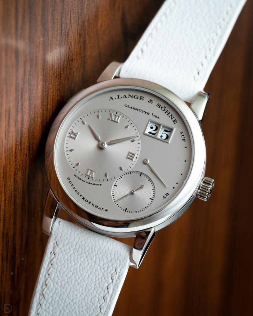 A Lange & Sohne Lange 1 Platinum Stealth 101.025, Luxury, Watches on Carousell