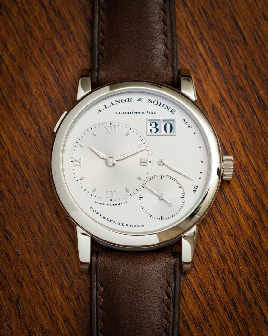 A Lange & Sohne Lange 1 Platinum Stealth 101.025, Luxury, Watches on Carousell