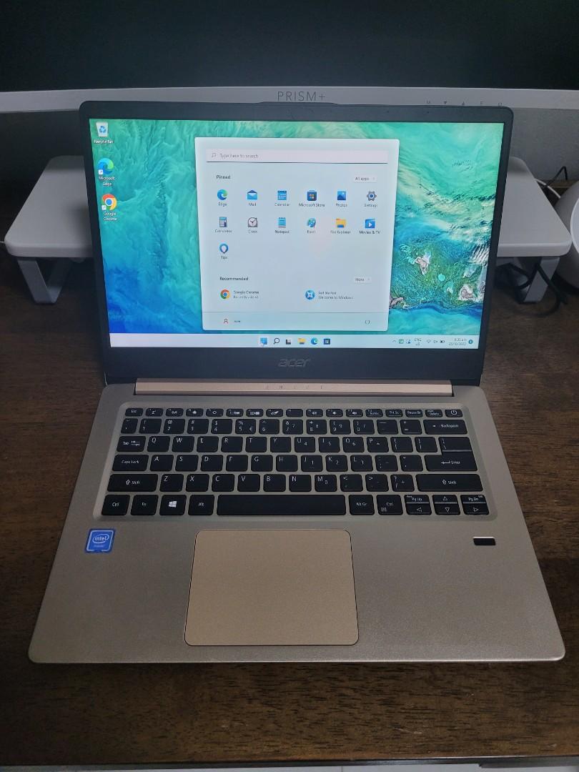 Acer swift 1 Gold ultra light SSD laptop, Computers & Tech, Laptops ...