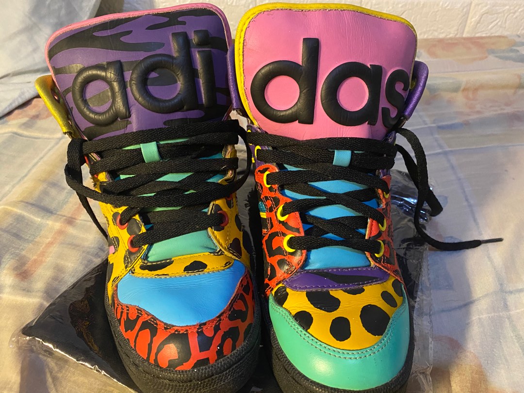 Adidas Jeremy Scott, Men's Fashion, Footwear, Sneakers on Carousell