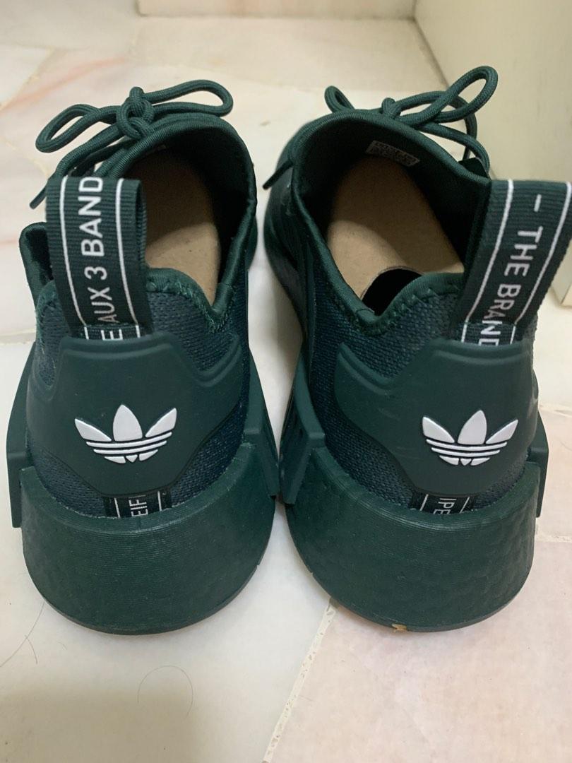 Adidas NMD_R1 green, Men's Fashion, Footwear, Casual shoes on Carousell
