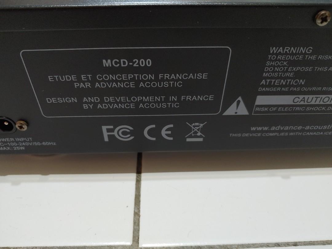 Advance Acoustic MCD-200, Audio, Soundbars, Speakers & Amplifiers on Carousell