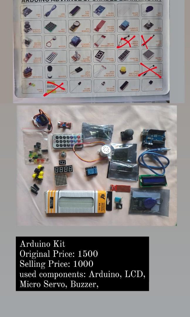 Arduino Kit Computers And Tech Parts And Accessories Networking On Carousell