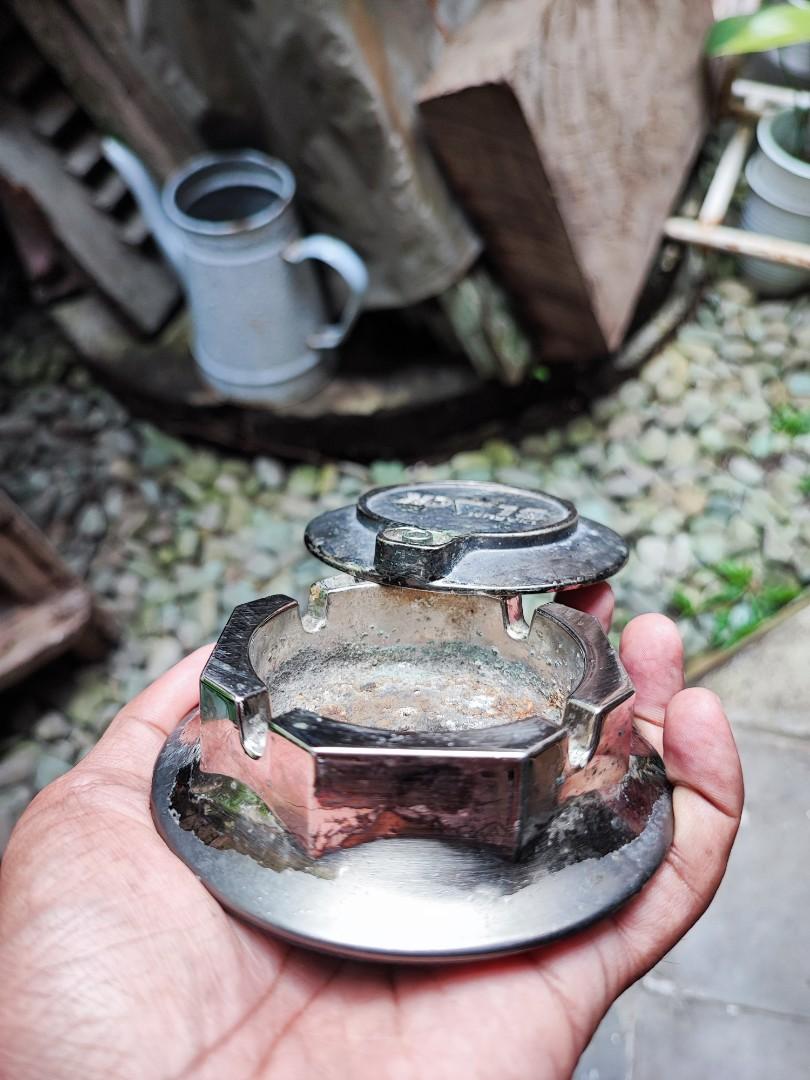 Asbak Logam Berat Merchandise Asli Djarum Black, Antik, Pajangan di ...