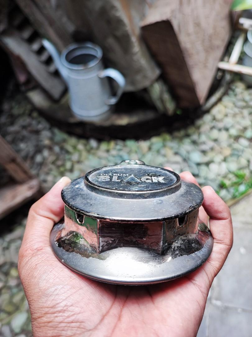 Asbak Logam Berat Merchandise Asli Djarum Black, Antik, Pajangan di ...