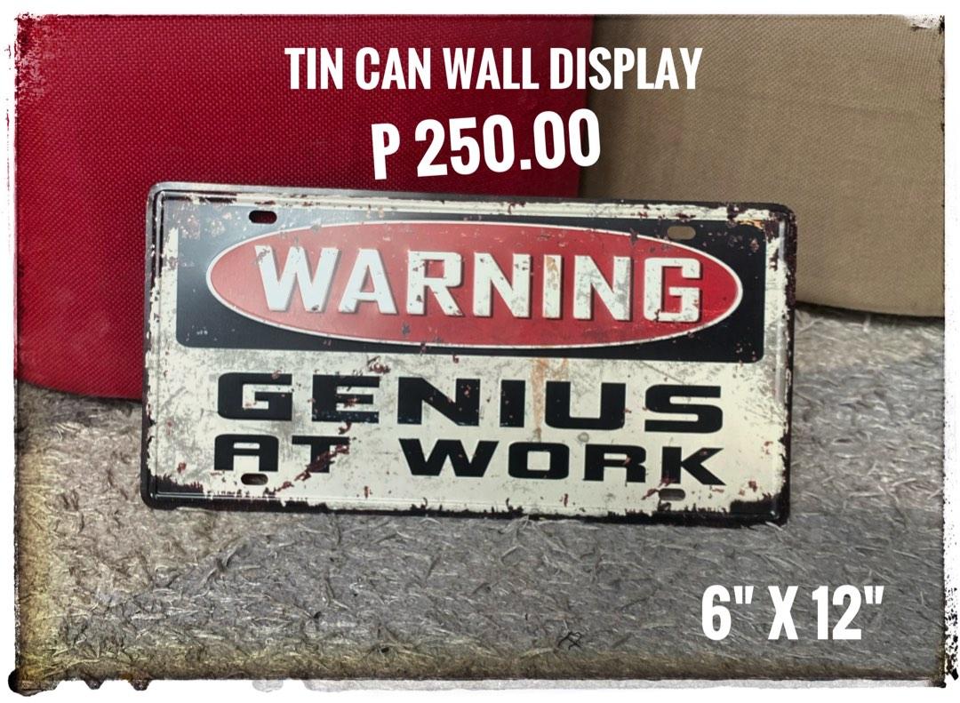 Assorted TIN CAN WALL DISPLAY FOR SALE, Furniture & Home Living, Home ...