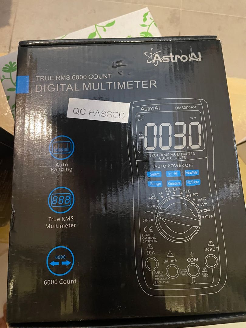 Astro AI multimeter, Computers & Tech, Parts & Accessories, Other ...