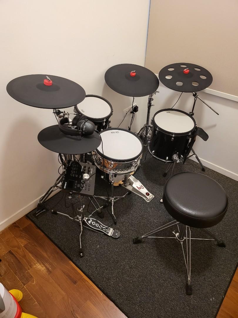 ATV aDrums Artist Electronic Dum Set with Roland TD25 Module, Drum Tec ...