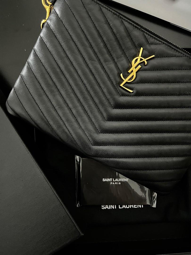Authentic YSL Clutch Bag, Luxury, Bags & Wallets on Carousell