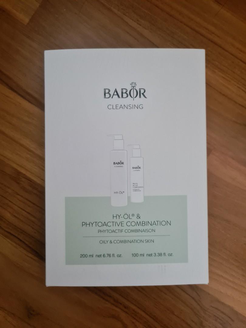 Babor Hy-Ol and Phytoactive Combination Cleanser, Beauty & Personal ...