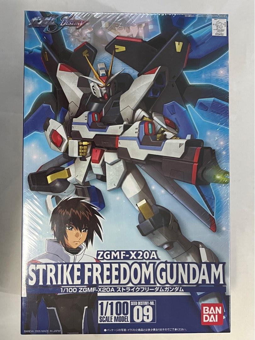 Bandai STRIKE FREEDOM GUNDAM Model Kit Figure Scale : 1/100, Hobbies ...
