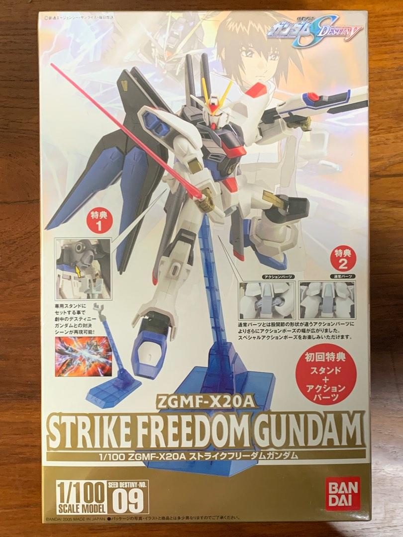 Bandai STRIKE FREEDOM GUNDAM Model Kit Figure Scale : 1/100, Hobbies ...